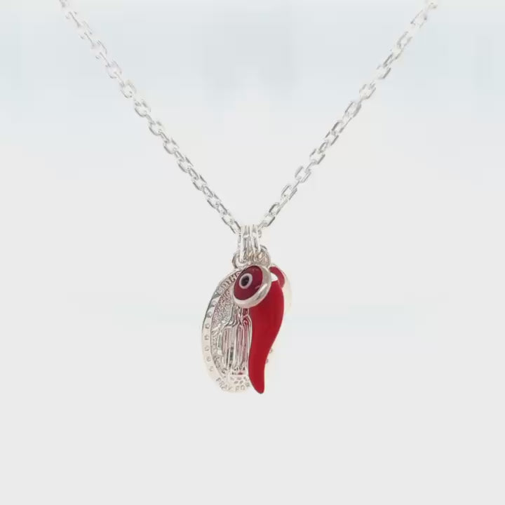 Mother Mary with Chilli Necklace – Sue Sensi